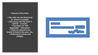 Bank draft and pay order | PPTX