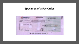Bank draft and pay order | PPTX