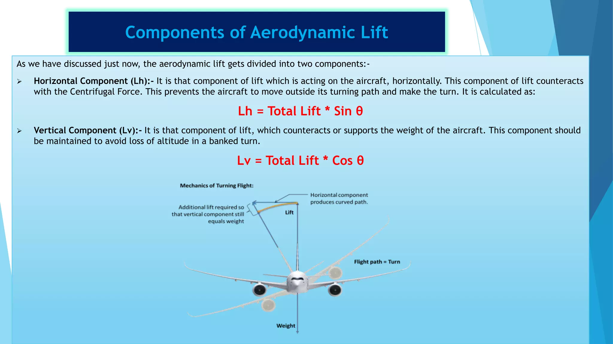 Banked turn and its effects on Stall speed of an Airplane | PPTX