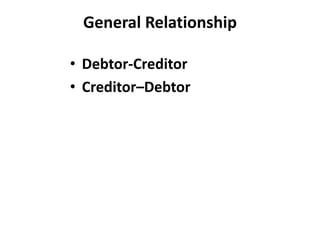 Banker and Customer Relationship | PPTX