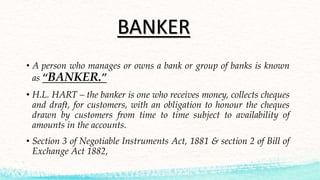 Banker and customer relationship | PPTX