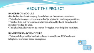 Banker bot website | PPTX