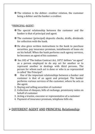 Banker customer relationship | DOCX