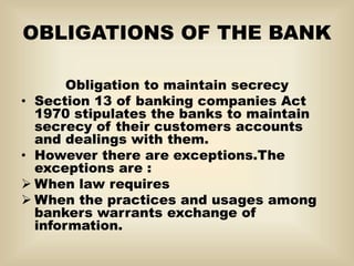 Banker customer relationship | PPTX