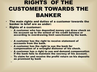 Banker customer relationship | PPTX