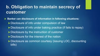 Banker and customer relationship | PPTX