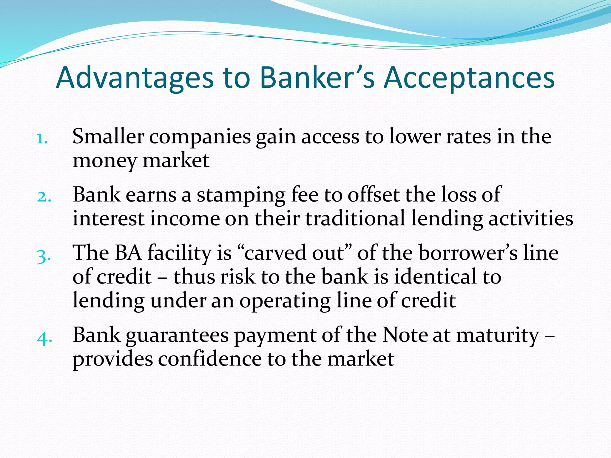 Banker’s acceptance | PPTX