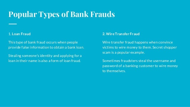 Bank Fraud - Reviewing its Types, Impact and Prevention Methods | Money ...