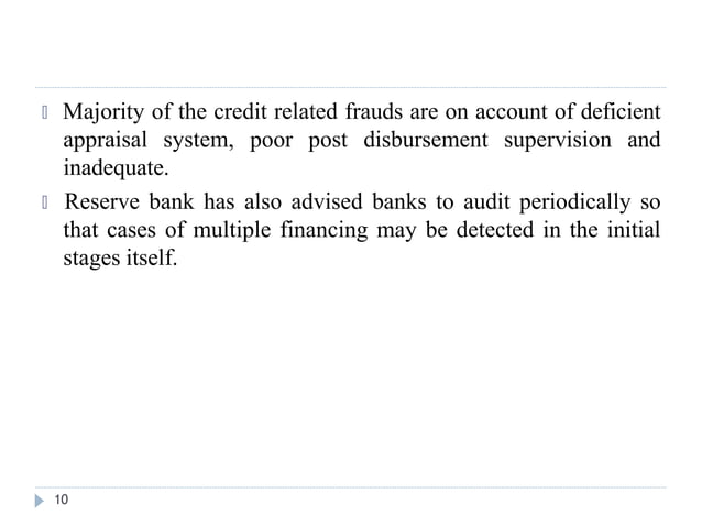 BANK FRAUD INVESTIGATION in India and how it is done | PPTX
