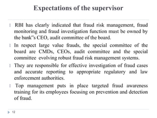 BANK FRAUD INVESTIGATION in India and how it is done | PPTX