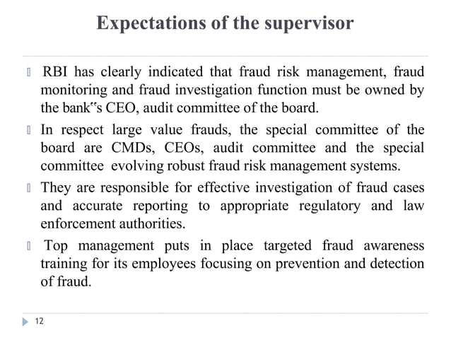 BANK FRAUD INVESTIGATION in India and how it is done | PPTX