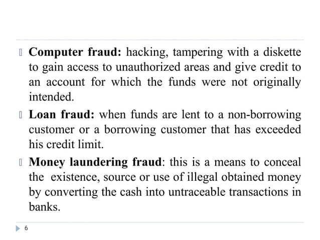 BANK FRAUD INVESTIGATION in India and how it is done | PPTX