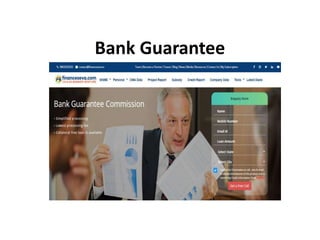 Bank Guarantee | PPTX