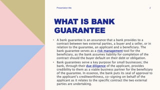BANK GUARANTEE.pptx