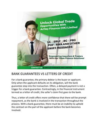 WHAT IS BANK GUARANTEE IN TODAY'S FINANCE | PDF | Free Download