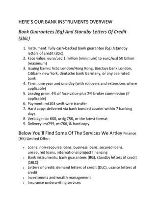 WHAT IS BANK GUARANTEE IN TODAY'S FINANCE | PDF | Free Download