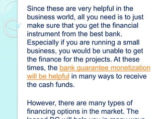 Bank Guarantee (BG) – How Does It Work? | PPTX