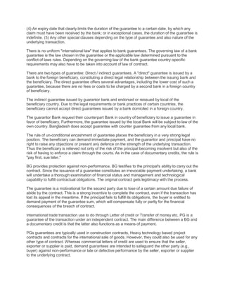 Bank guarantees in international trade | PDF