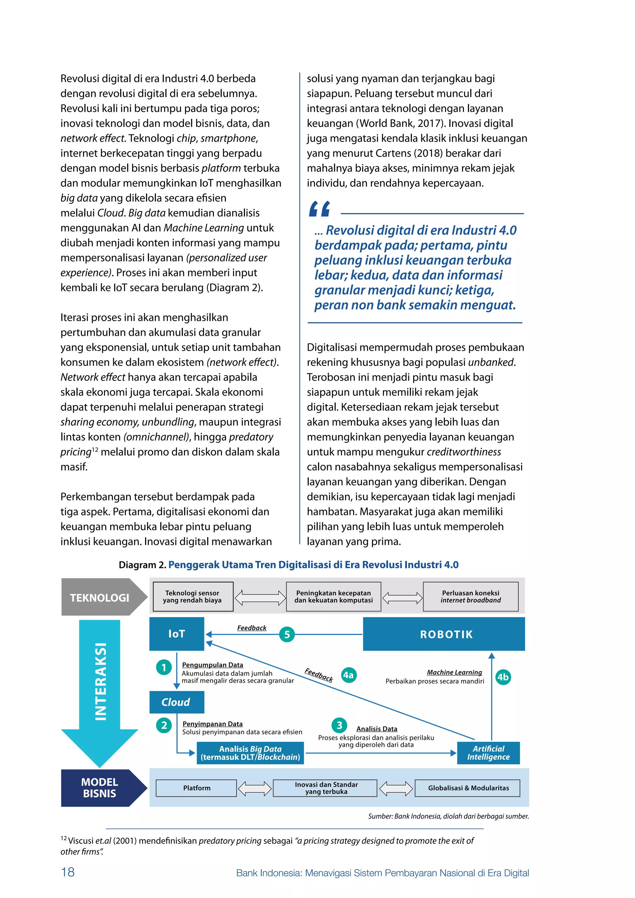 Bank indonesia menavigasi sistem pembayaran nasional di era digital | PDF