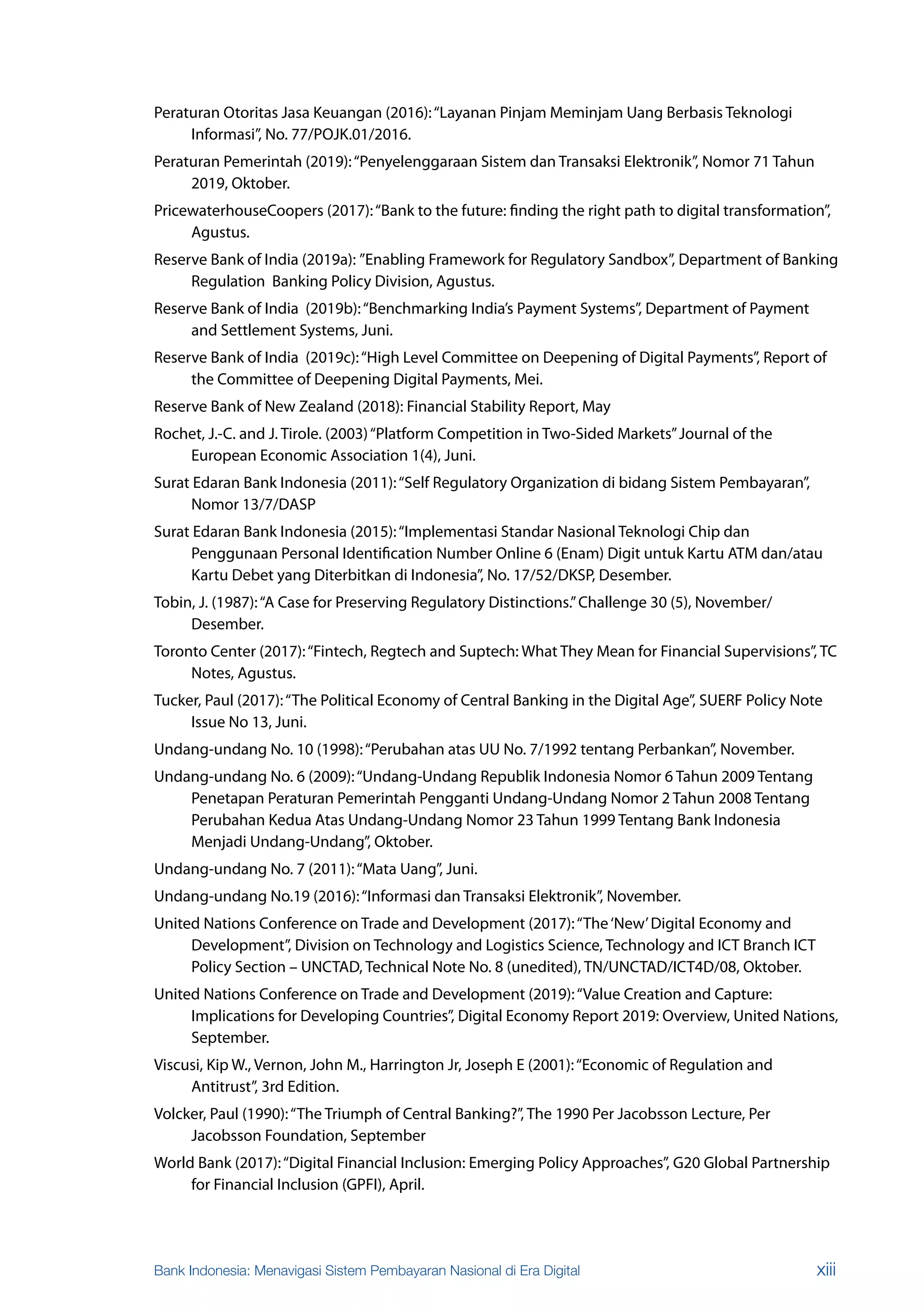 Bank indonesia menavigasi sistem pembayaran nasional di era digital | PDF