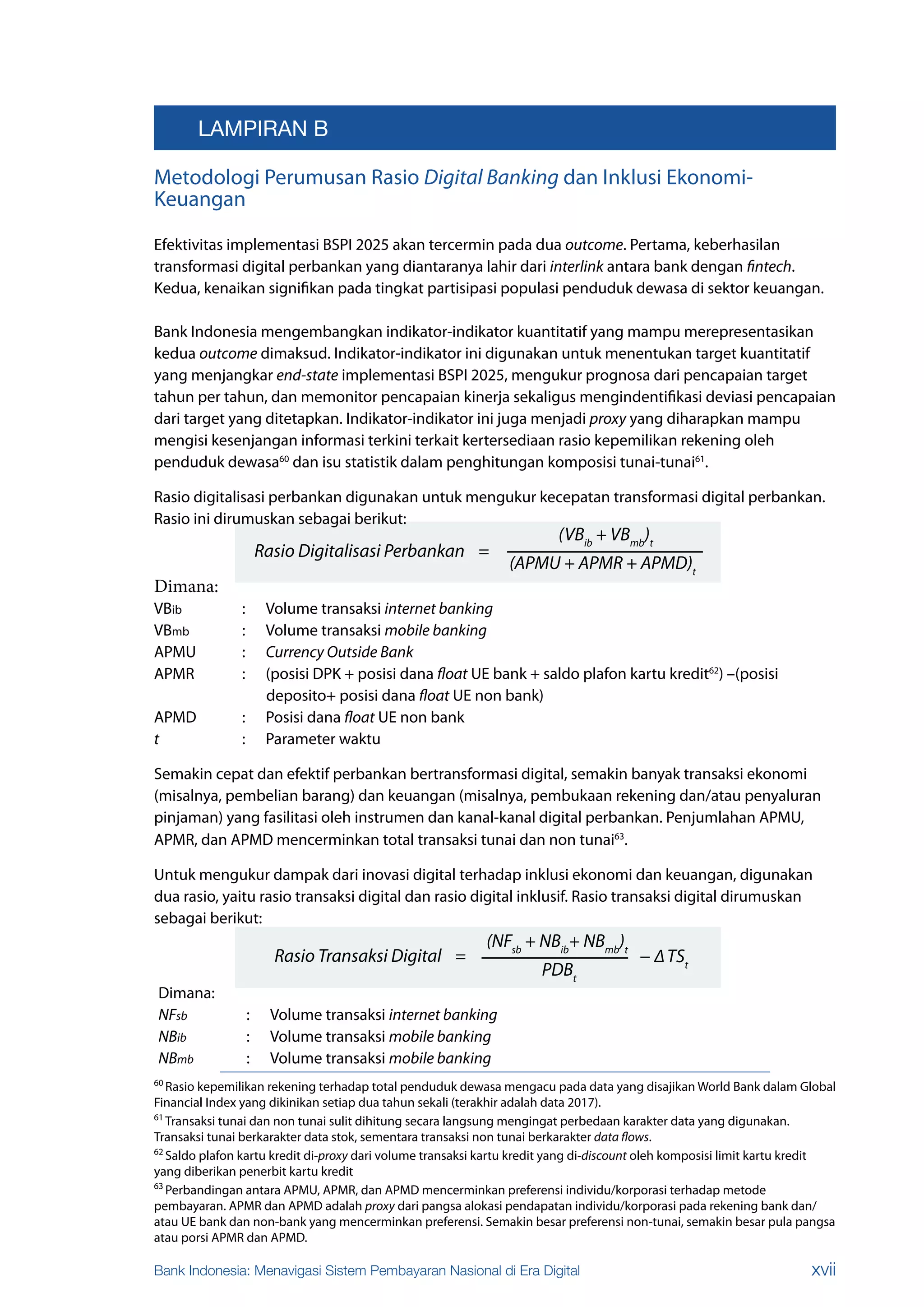 Bank indonesia menavigasi sistem pembayaran nasional di era digital | PDF