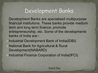 Types of Banks in India | PPTX
