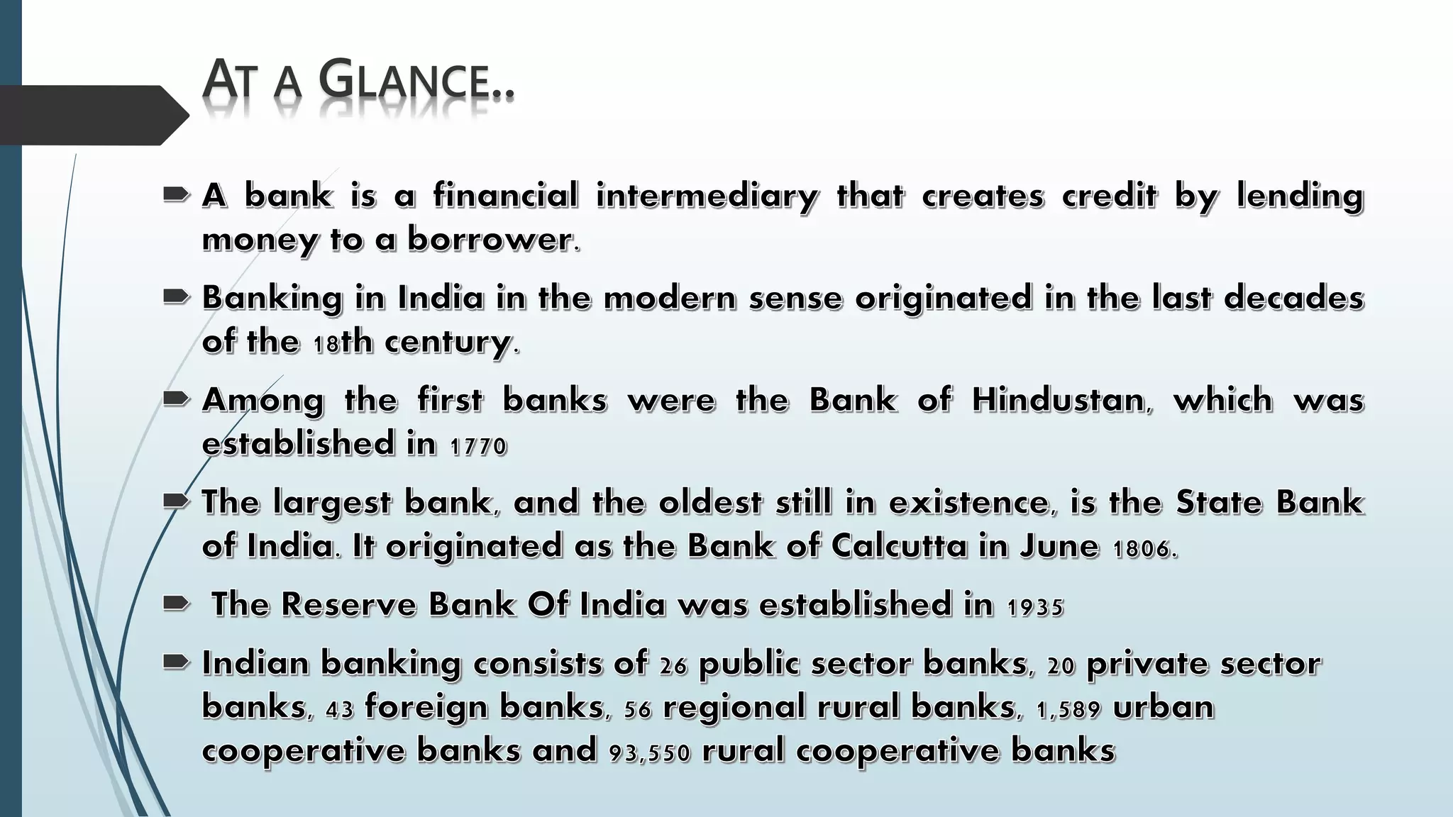 Banking Sector in India | PPT