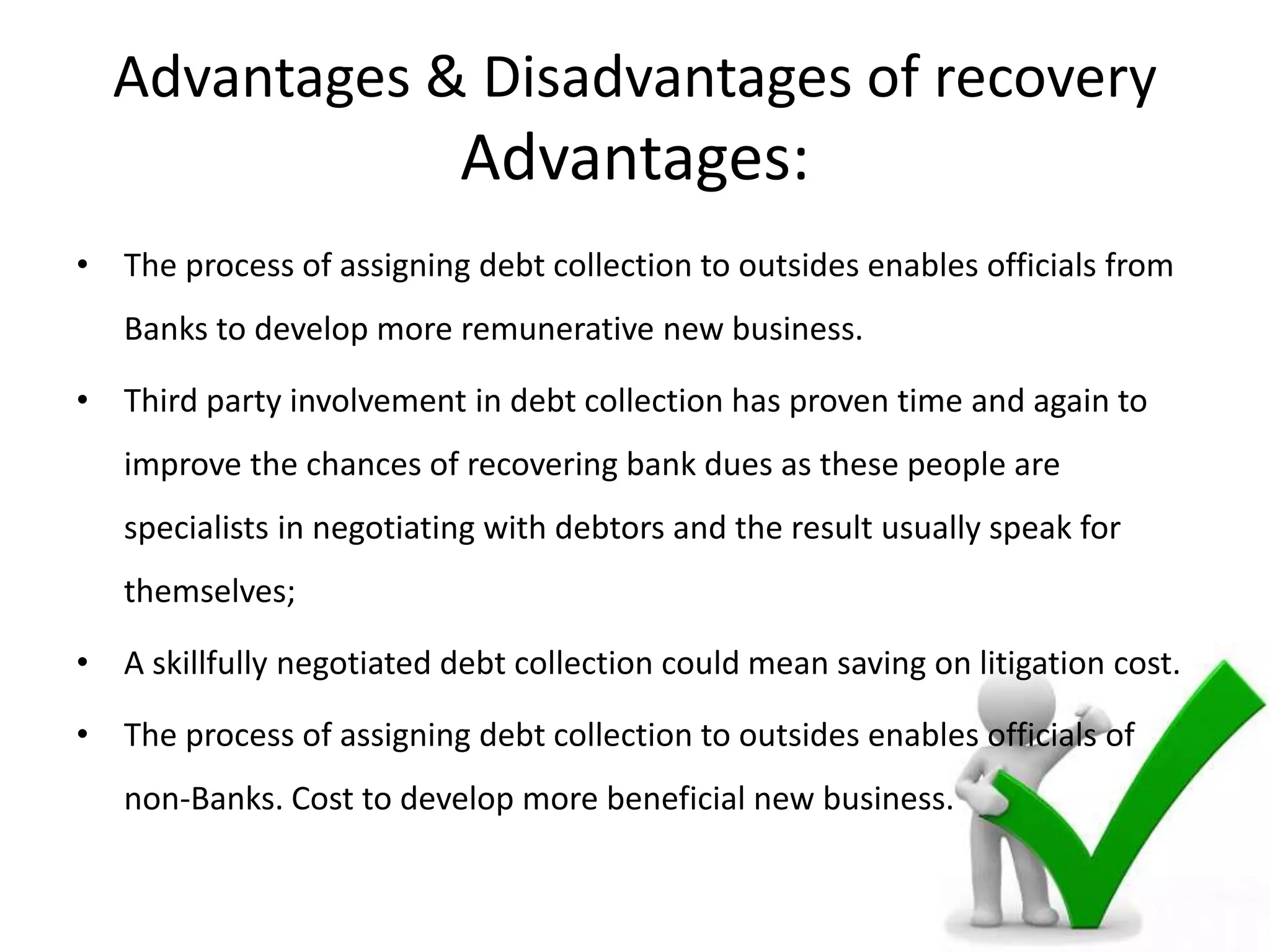 Debt Recovery Management or Debt Recovery Mechanism by Banks | PPTX