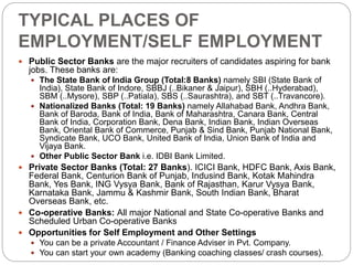 Career in Banking | PPTX