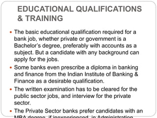 Career in Banking | PPTX