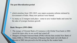 Bank Merger in India | PPTX