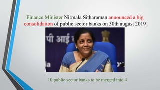 Bank Merger in India | PPTX
