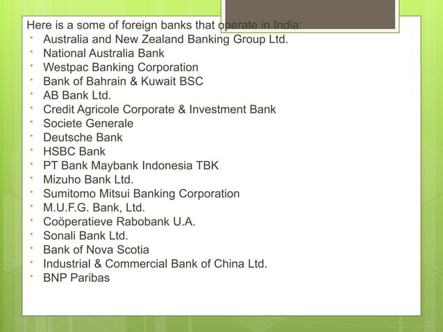 Banking Functions and Types of Banks in India | PPTX | Business Banking ...