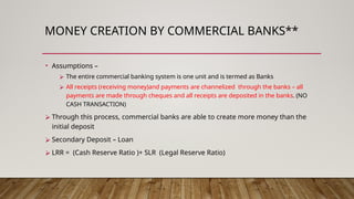 Class 12 Macroeconomics: Money and banking - Banking | PPTX