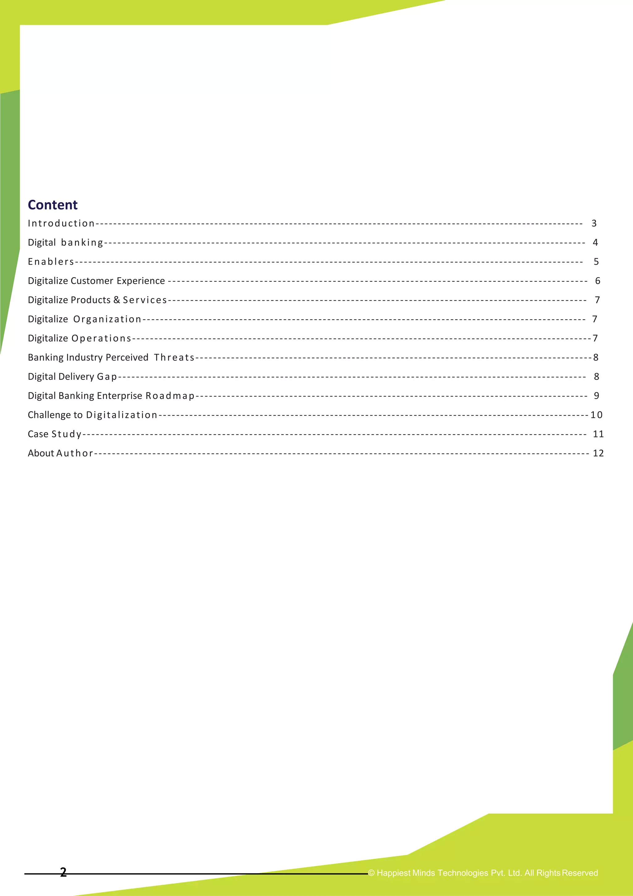 Banking Digitalization | Revolution | A way forward | PPTX