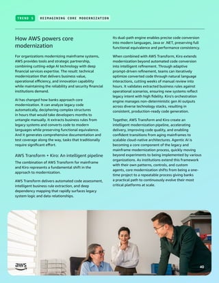 Amazon Web Services Banking on the Cloud report, 2026 | PDF