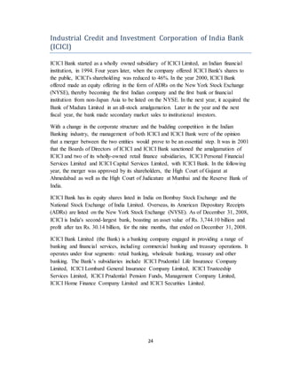 Banking sbi & icici | DOCX | Stocks and Bonds | Personal Investing