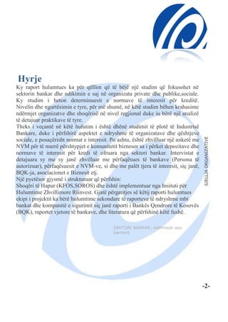 Banking sector ESE KOLEGJI UNIVERSUM | PDF