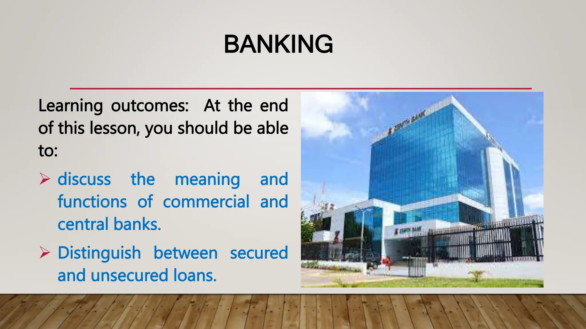 Banking: Commercial and Central Banking.pptx