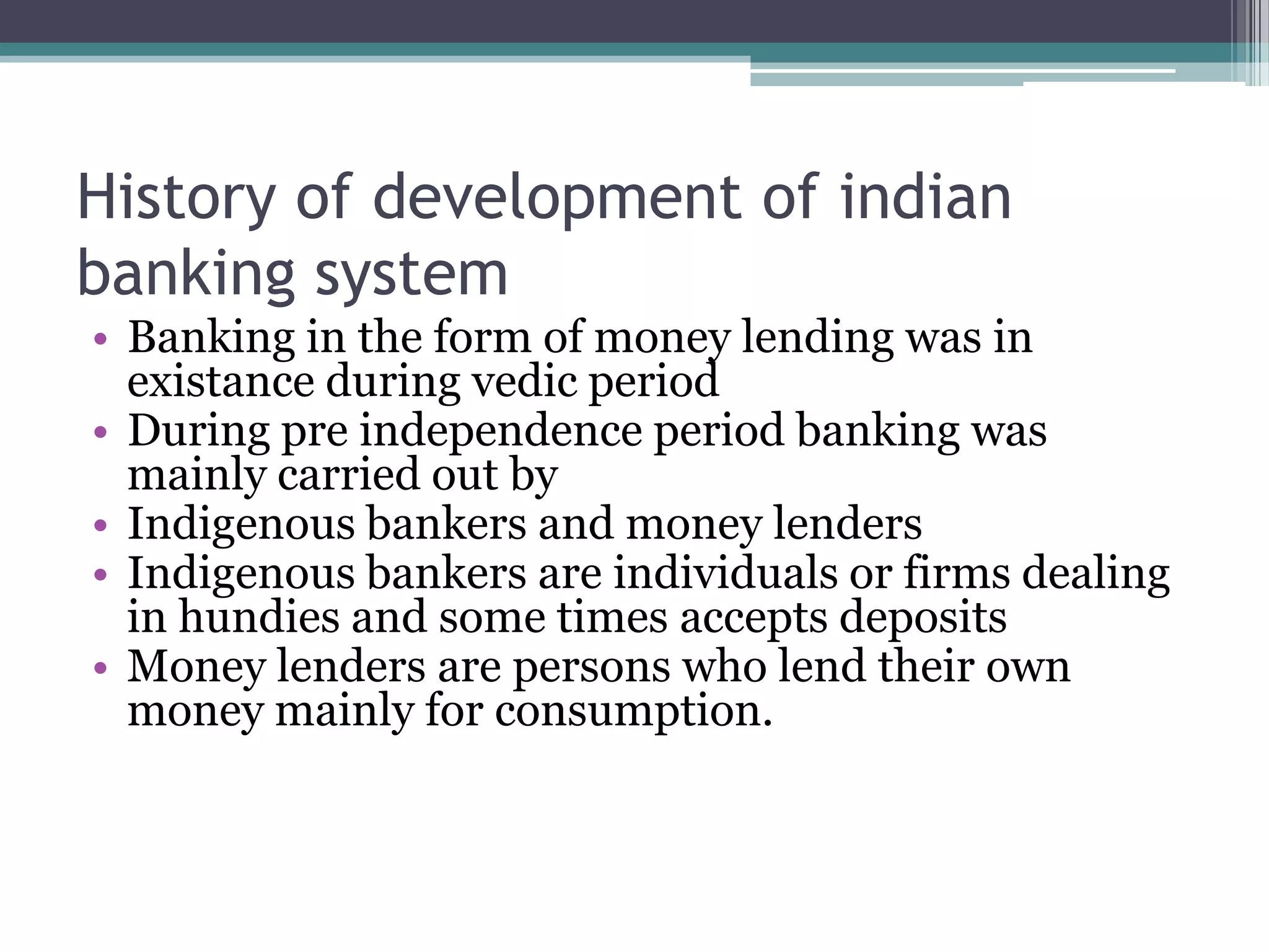 Banking and financial institutions | PPTX