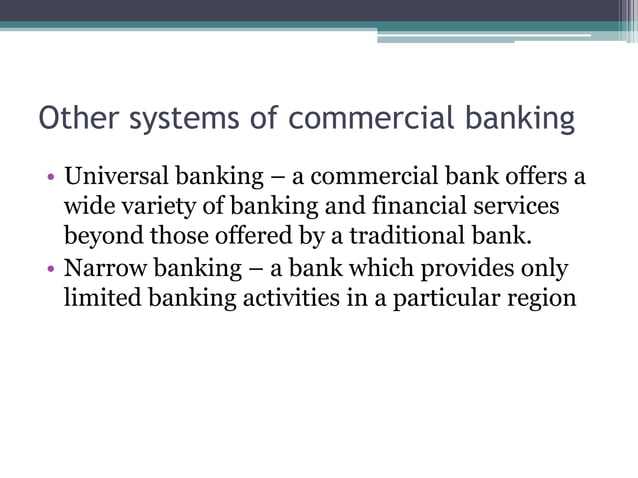Banking and financial institutions | PPTX