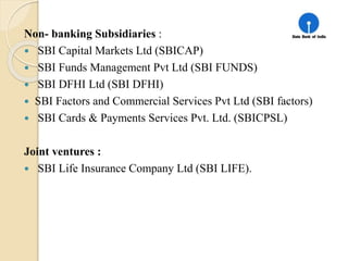 PUBLIC SECTOR BANKS-SBI | PPTX