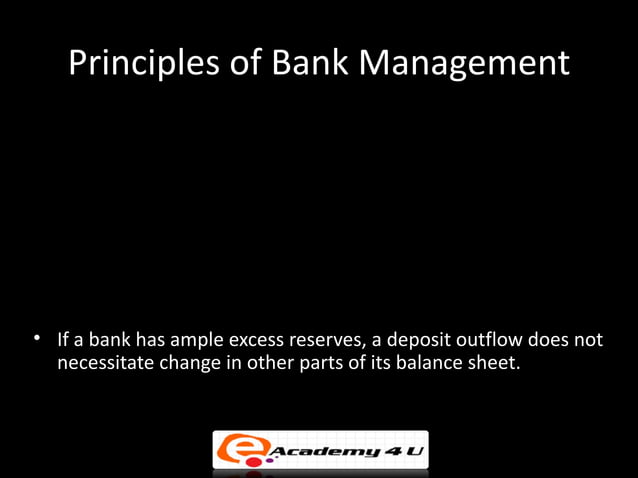 Banking and management of financial institutions | PPT | Business ...