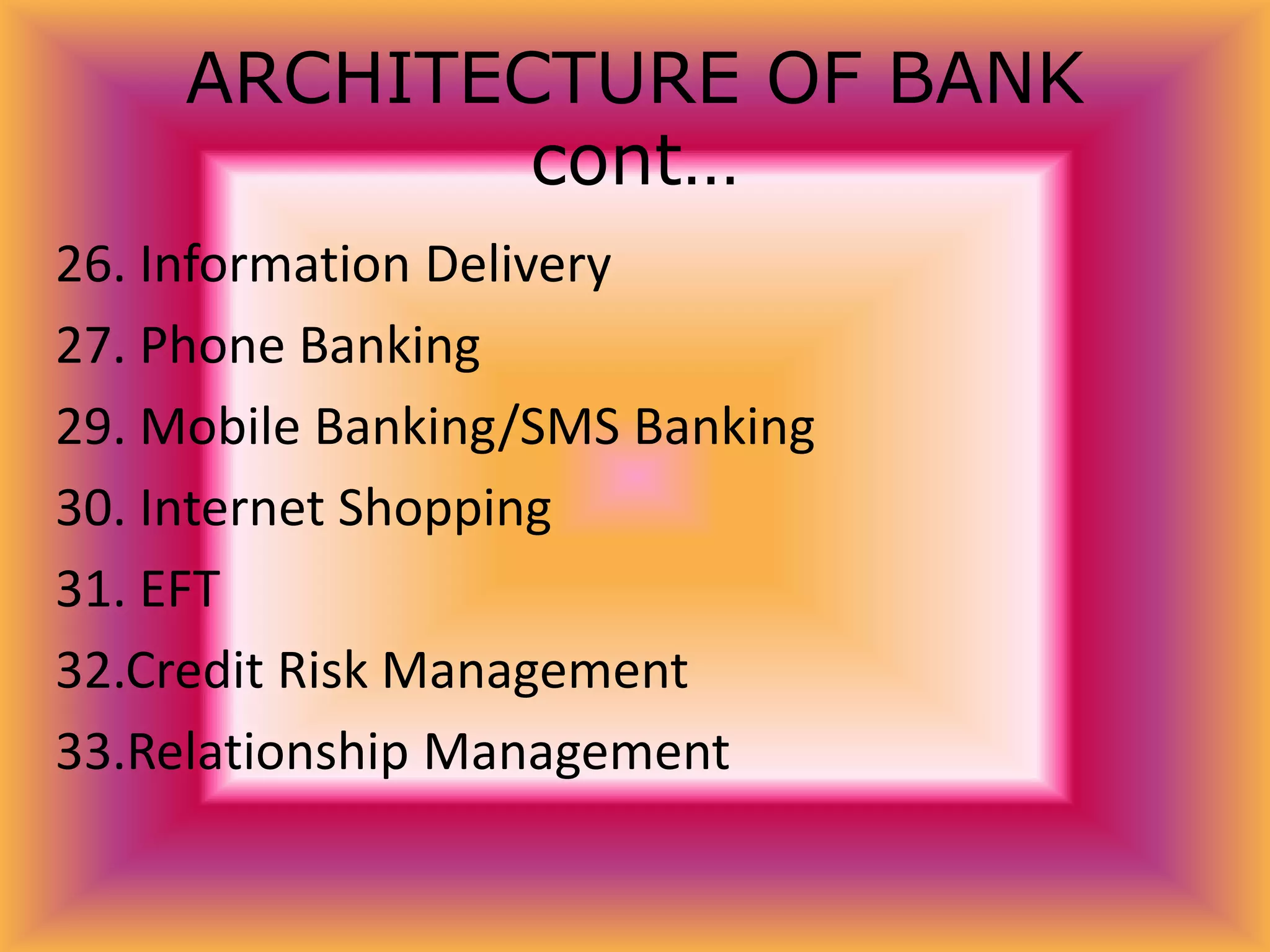 Banking application architecture mishra | PPTX