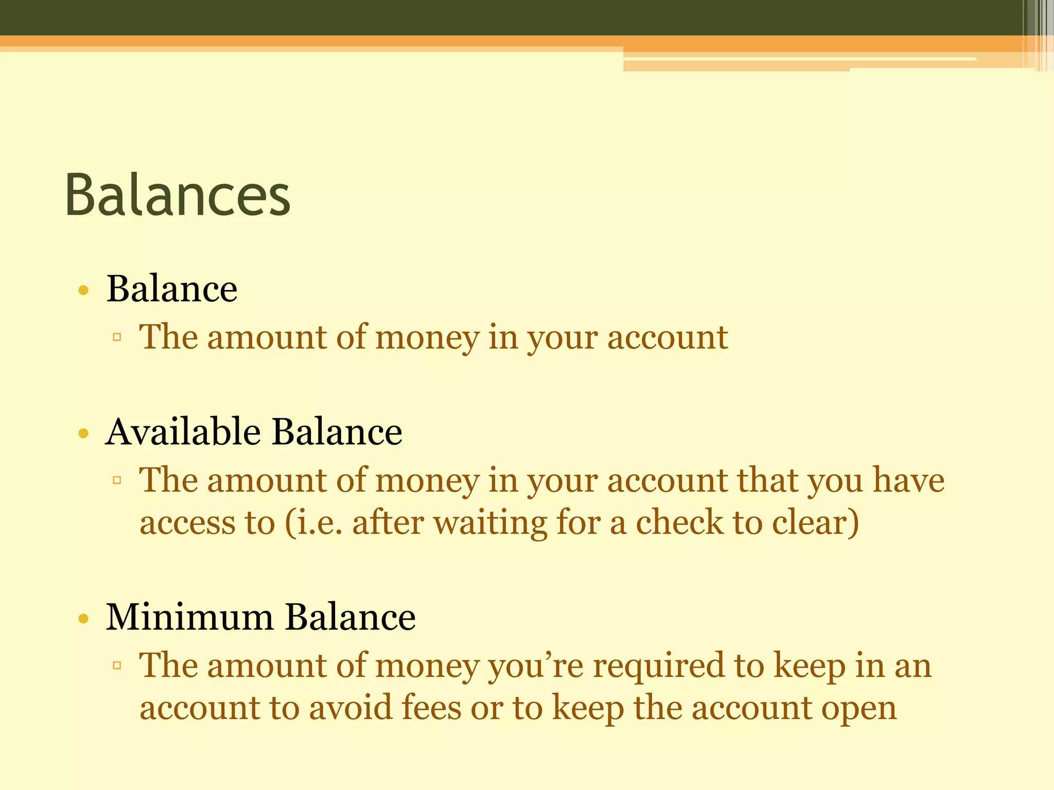 Banking basics 34-slides | PDF