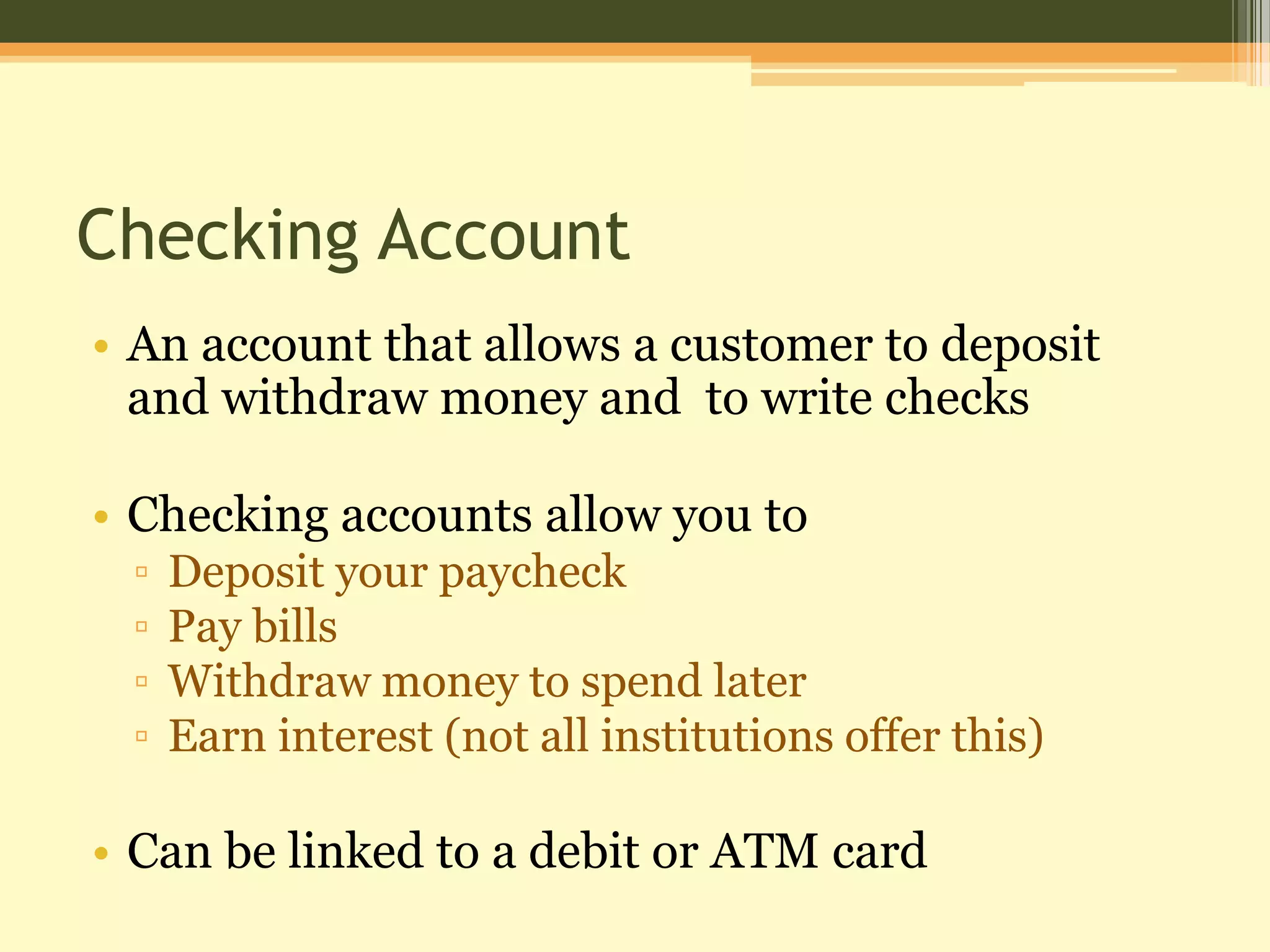 Banking basics 34-slides | PDF