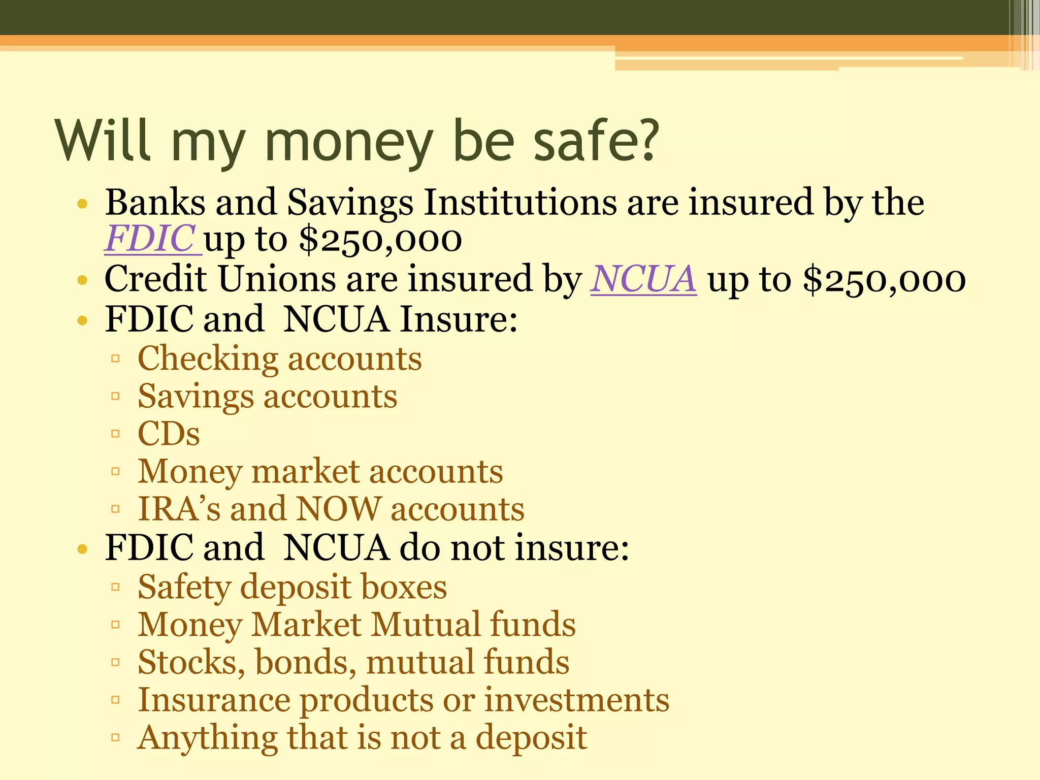 Banking basics 34-slides | PDF