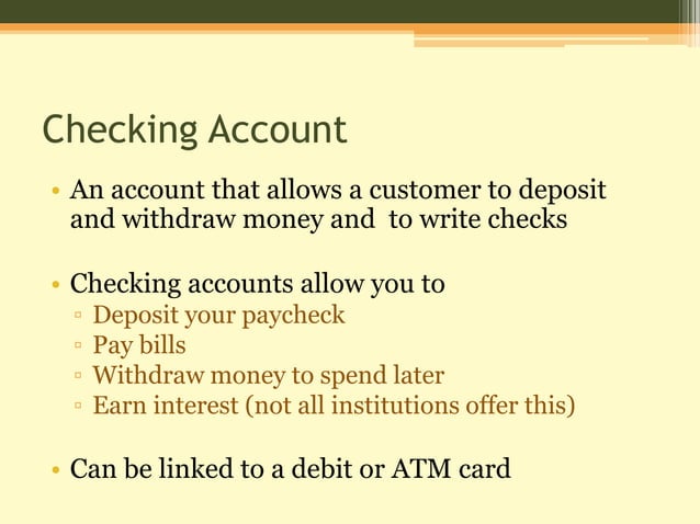 Banking basics 34-slides | PDF