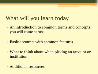 Banking basics 34-slides | PDF