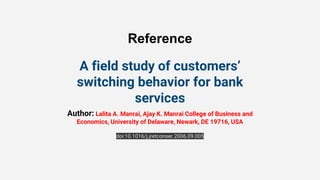 Banking case study | PPTX